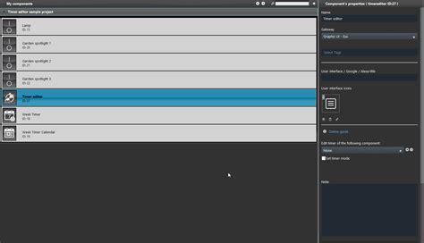 timer editor sample project ilevia support