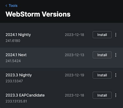 Try The Future Typescript Engine With The Webstormnext Program The