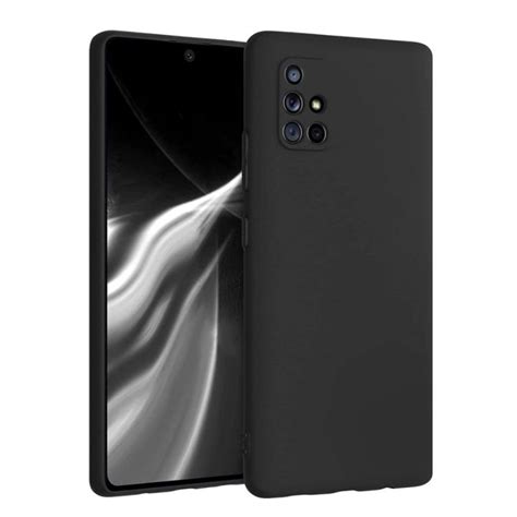 Samsung Galaxy A51 Soft Silicon Matte Back Cover Protective Phone Case