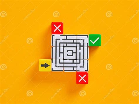 Exit Strategy Problem Solving And Success Stock Image Image Of