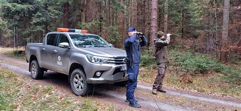 Wspólne działania Straży Leśnej i Policji na Sądecczyźnie