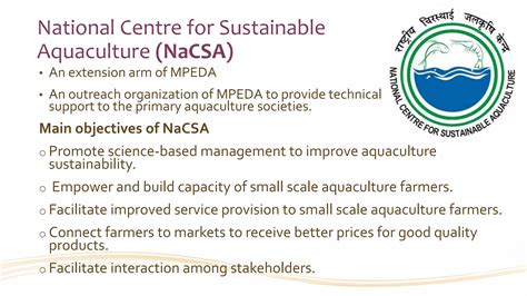 Mpeda Marine Products Export Development Authority Pptx