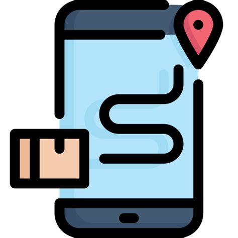 Tracking Generic Outline Color Icon