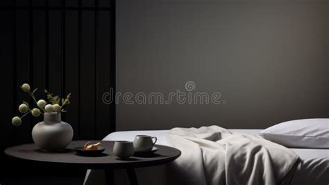 Minimal Retouching Dark Bronze And Gray Sleep Area With Asian Inspired