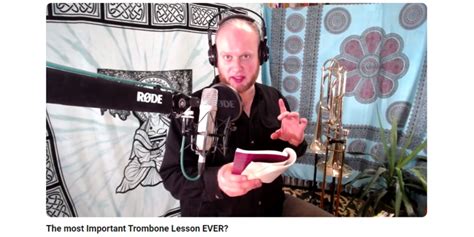 5 Best Trombone Lessons For Beginners To Advanced Players