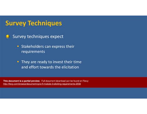 CPRE FL Module 3 Eliciting Requirements PPT Slide Deck