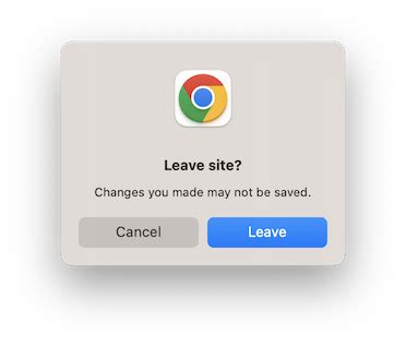 Display A Confirm Modal When Closing The Browser Dev Community