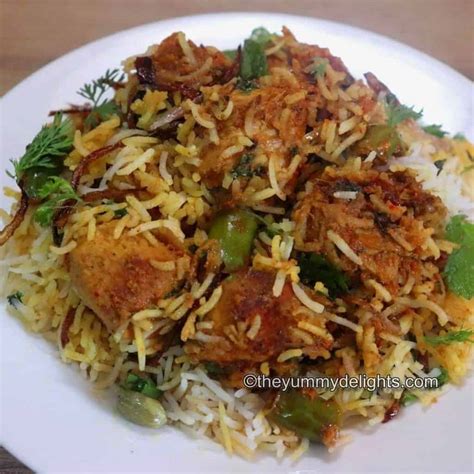Chicken Tikka Biryani Step By Step Photos Video Creamy Chicken