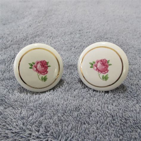 Vanity Knobs Vintage Etsy