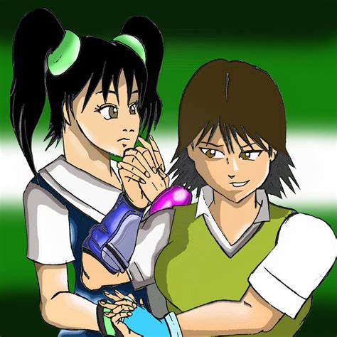Ling Xiaoyu And Asuka With Colour By Fjcruz On Deviantart