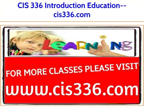 PPT CIS Introduction Education Cis Com PowerPoint Presentation ID