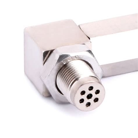 90° O2 Oxygen Sensor Spacer Engine Light Cel Check Bung Mini Catalytic Converter Jcarpart