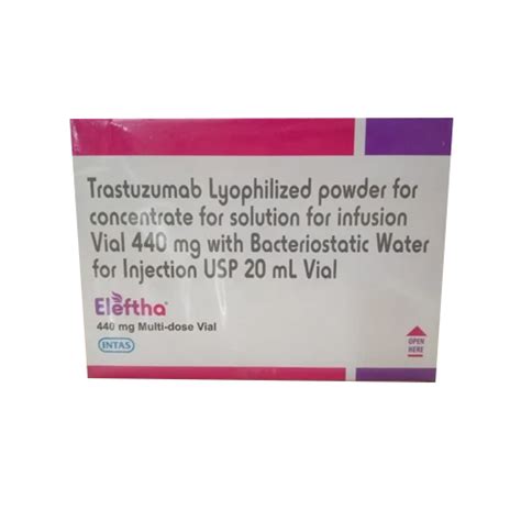 Trastuzumab Lyophilized Injection 440mg Vial Advanced Her2 Positive