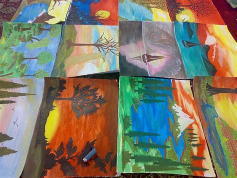 لوحات رسومات ابي امي