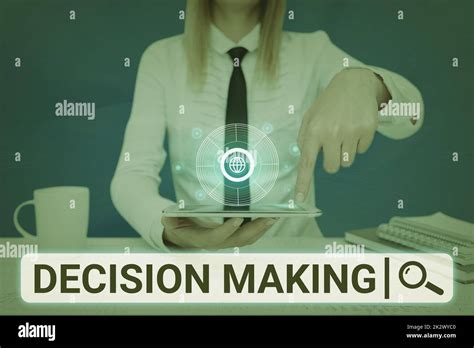 Presentación Conceptual Toma De Decisiones Idea De Negocio El Acto De