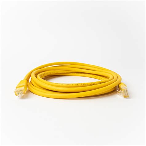 UniXtr Patch Cord Cat Yellow M Compucable UniXtr Patch Cord Cat Yellow M Compucable