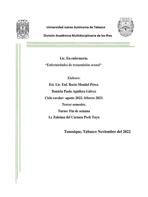 Enfermedades De Tranmision Sexual 1 Pdf Infección Transmitida Enfermedades De Tranmision Sexual 1 Pdf Infección Transmitida