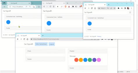 Simple Signalr Demo Saineshwar Bageri
