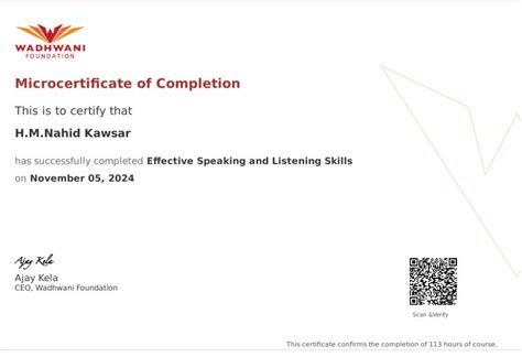 Hm Nahid Kawsar On Linkedin Wadhwanifoundation Employabilityskills