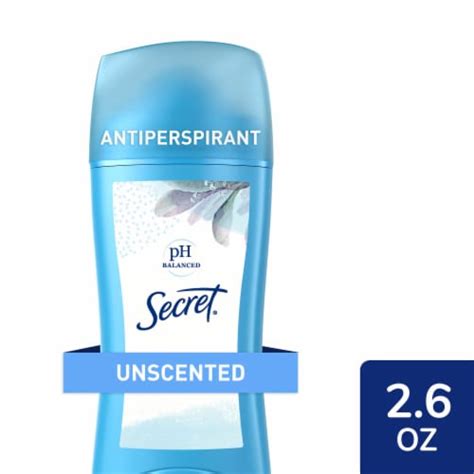 Secret For Women Antiperspirant Deodorant Invisible Solid Unscented 1