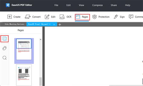how to delete remove blank pages from pdf easeus
