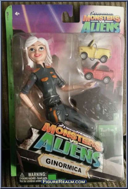 Ginormica Monsters Vs Aliens Basic Series Toy Quest Action Figure