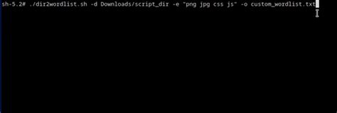 github mikailfidan dir2wordlist dir wordlist helps that generate a