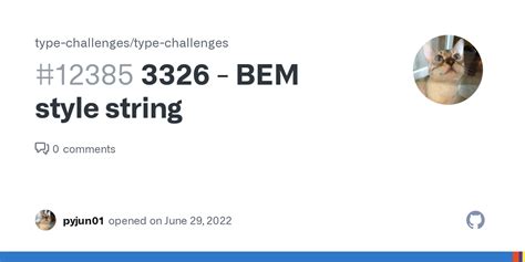 3326 Bem Style String · Issue 12385 · Type Challengestype