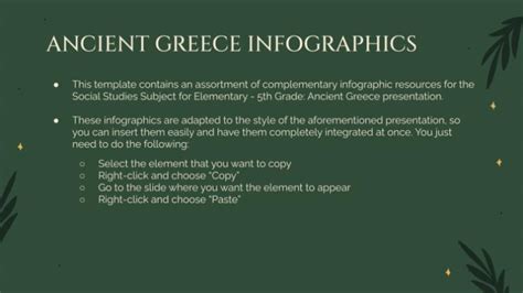 Infografías Sociales Para Primaria La Antigua Grecia
