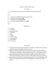 Chapter 2 Basics To Pharmacology Docx Chapter 2 Basics To