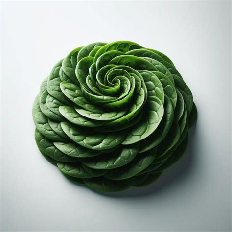 Spinach Food Photograpy Premium Ai Generated Image