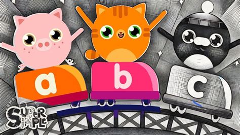 The Alphabet Swing Lowercase Lets Draw And Color With Super Simple