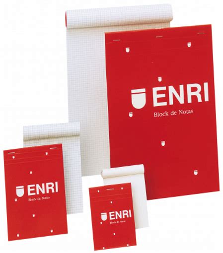 Blocs De Notas ENRI Material Escolar Material De Oficina