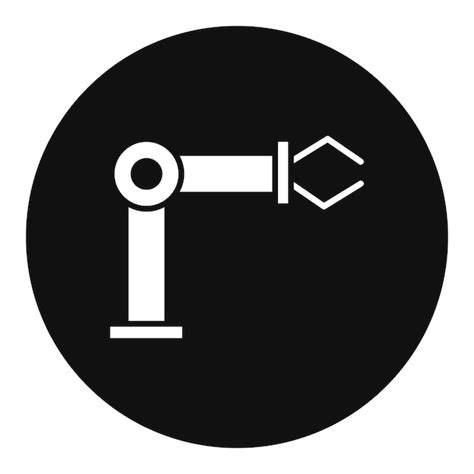 Premium Vector Autonomous Robotics Icon