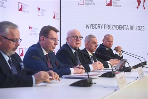 Oficjalne wyniki wyborów prezydenckich 2025 PKW podała dane z