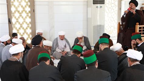 على هامش المهرجان الجماهيري لفتوى الدفاع الكفائي وفد من العتبة