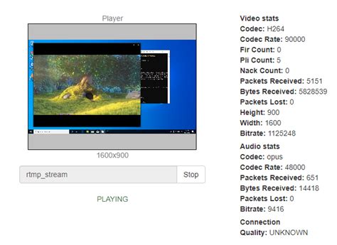 Screensharing From FFmpeg To WebRTC Flashphoner Streaming Calls For Web