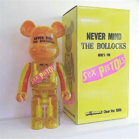 Bearbrick Sex Pistols Clear Ver 1000 Hobbies And Toys Toys And Games On
