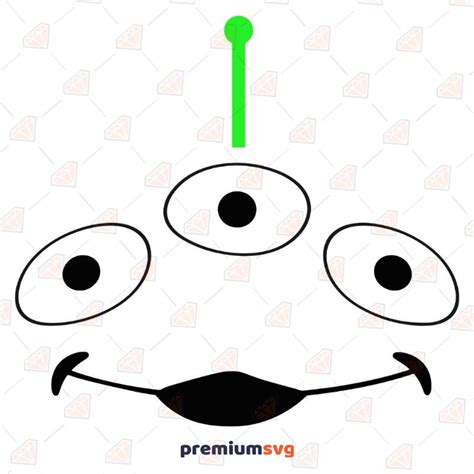 3 Eyes Alien Svg File Instant Download Premiumsvg