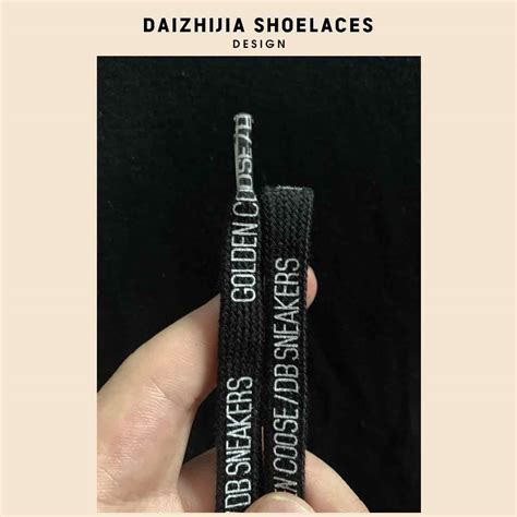 Ggd鞋带适用星星goose小脏鞋黑白灰渐变红色彩色低帮高帮鞋带绳虎窝淘