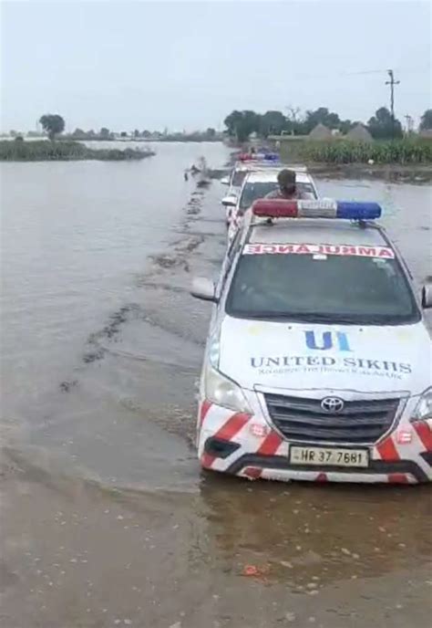 Panjab Floods With The People Of Panjab In Their Hour Of Need