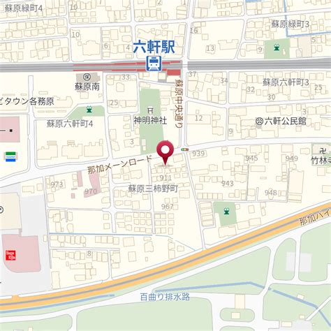 岐阜県各務原市蘇原三柿野町970－5 の地図 Mapfan