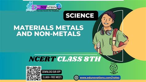 NCERT Class 8 Science MCQ : Materials Metals And Non-Metals - MCQs ...