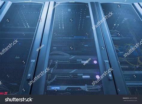 Server Rack Led Indicator Inside Stock Photo 425127595 Shutterstock