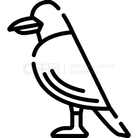 乌鸦网页ui 乌鸦 模板免费下载 Svg格式 512像素 编号47611411 千图网