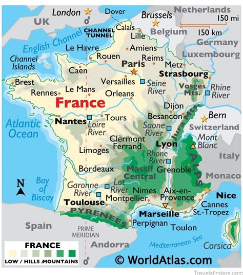 France Travel Guide For Tourists Map Of France Travelsfinderscom