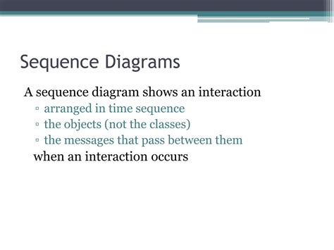 Ooad Sequence Diagramcollaboration Diagram Ppt Computing Technology And Computing
