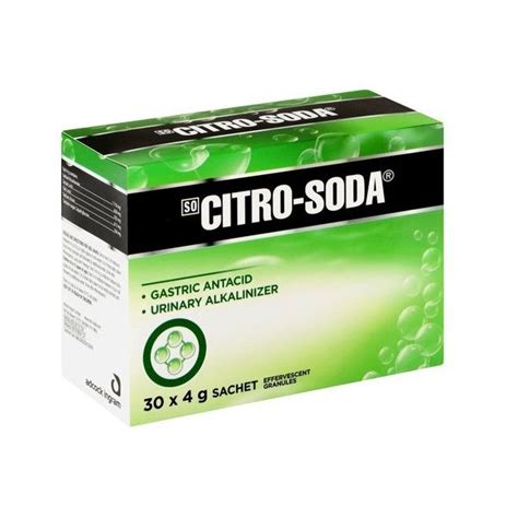 Citro Soda Granules 120g 30 X 4g Sachets Shop Today Get It