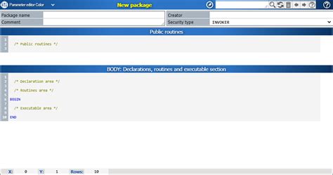Create Package On Mariadb Database