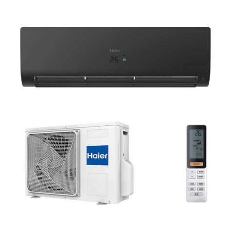 Air conditioner HAIER FLEXIS+50 black | ClimaMania